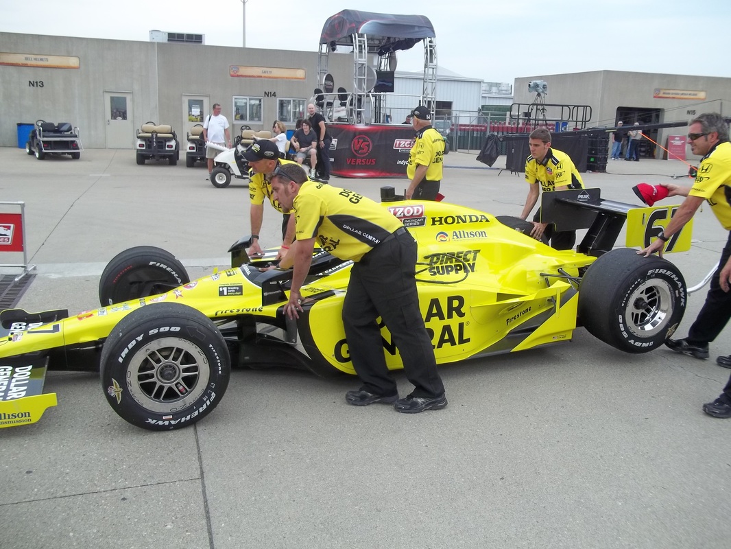 Indy Car garage a Reality TV Show Created by Dan Kost | Contact Us